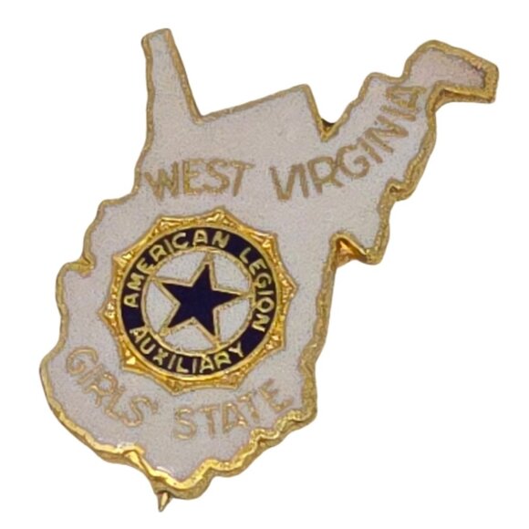 Unsigned | Jewelry | Vintage West Virginia Girls State American Legion ...
